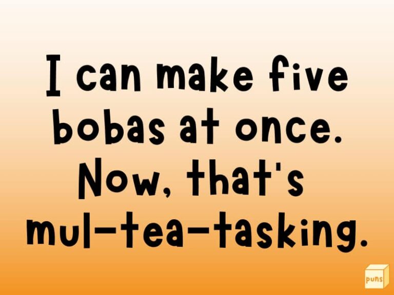 55+ Hilarious Boba Puns That’ll Make You Bubbly - Box of Puns