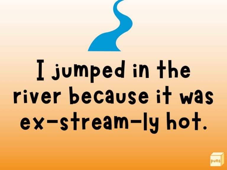 45+ Hilarious River Puns to Make You Laugh - Box of Puns