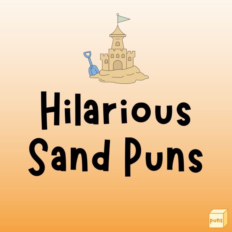 60+ Hilarious Sand Puns Shore to Make You Laugh - Box of Puns